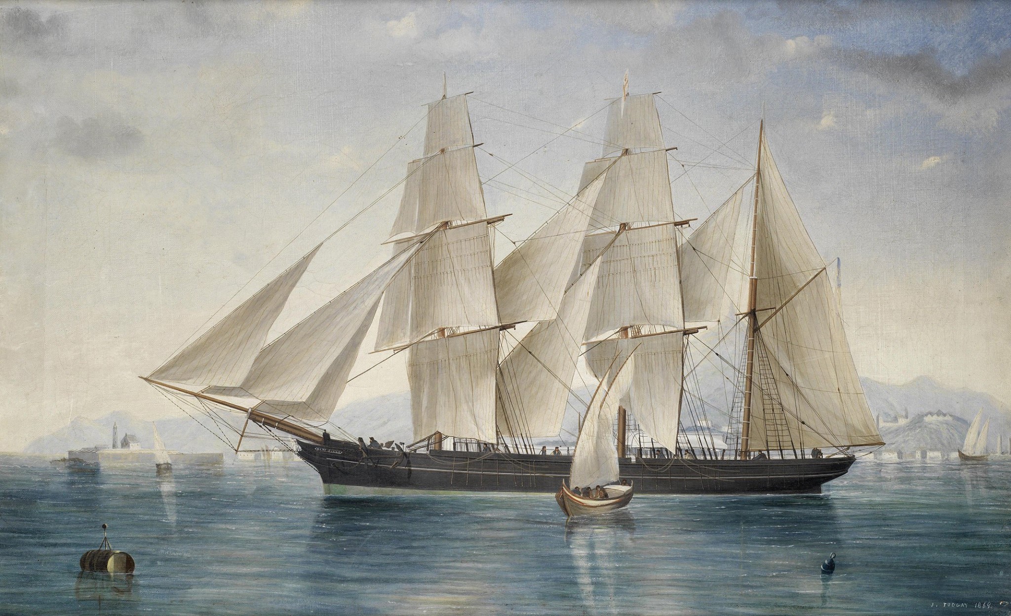 Mary Evans barque | Aberdovey Londoner