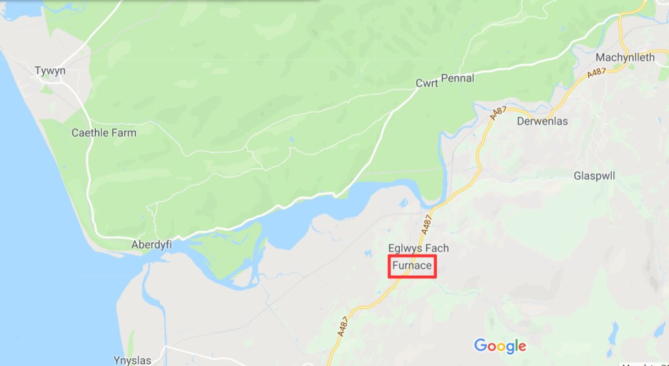 Dyfi Furnace map | Aberdovey Londoner